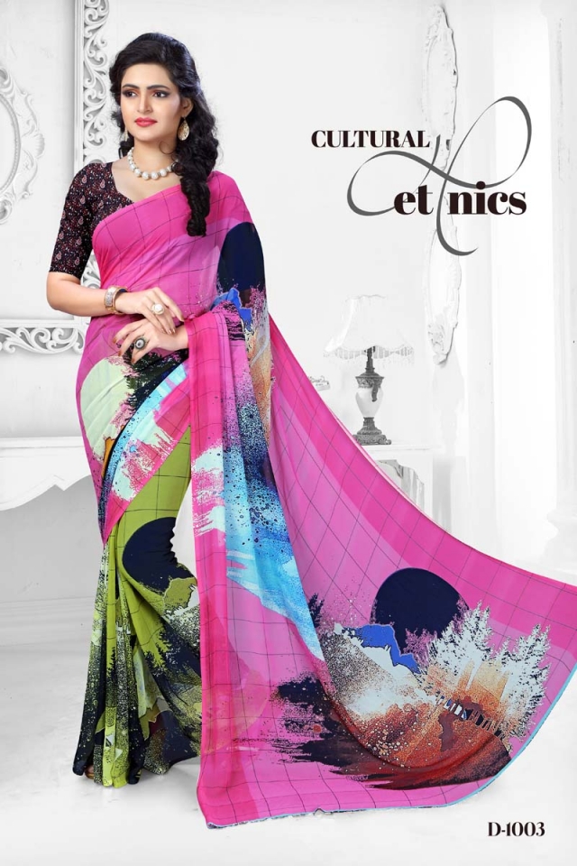 » Saree Print